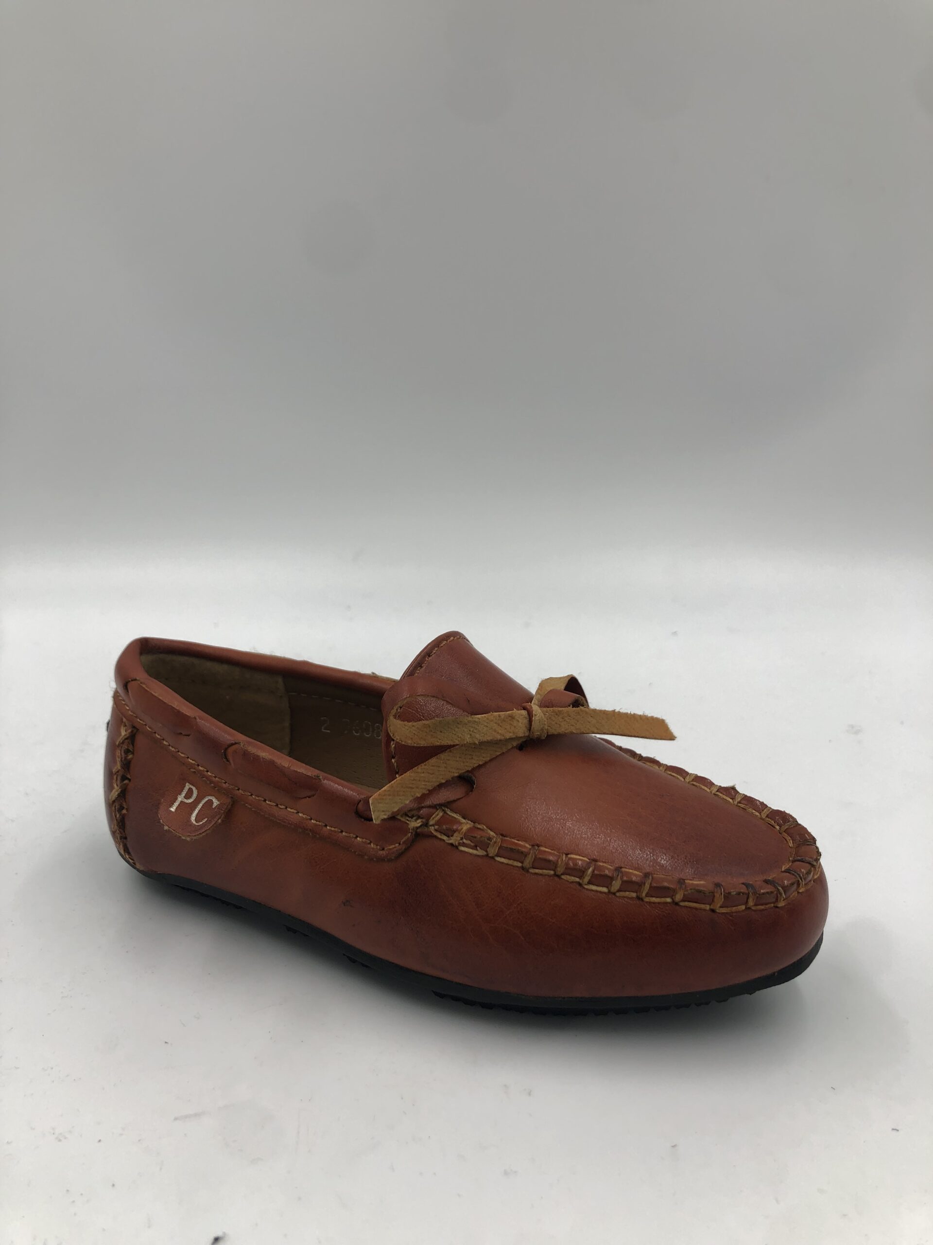 Crouch 9608 Kids Tan Lace Loafer - Shoe World
