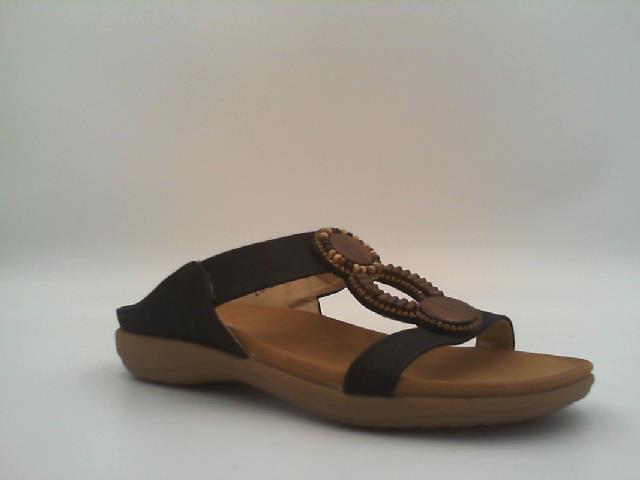 Savoy Lqk3510 Black Beaded Pushin Comfort Sandal - Shoe World