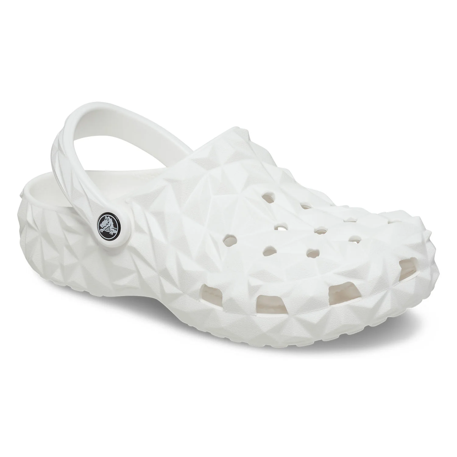 Crocs Geometric Clog White Unisex - Shoe World