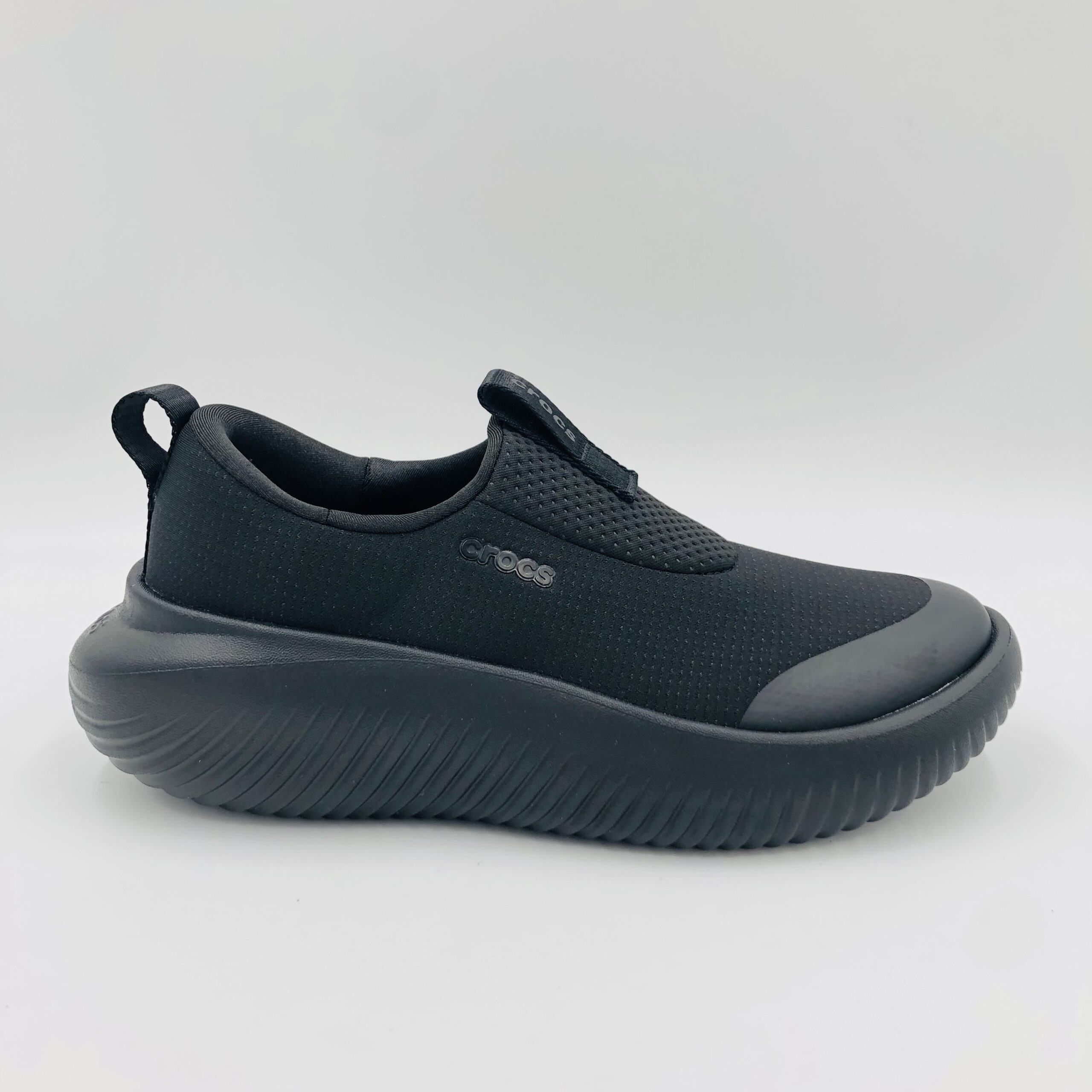 Crocs Mellow Ease Black Slipon Sneaker - Shoe World