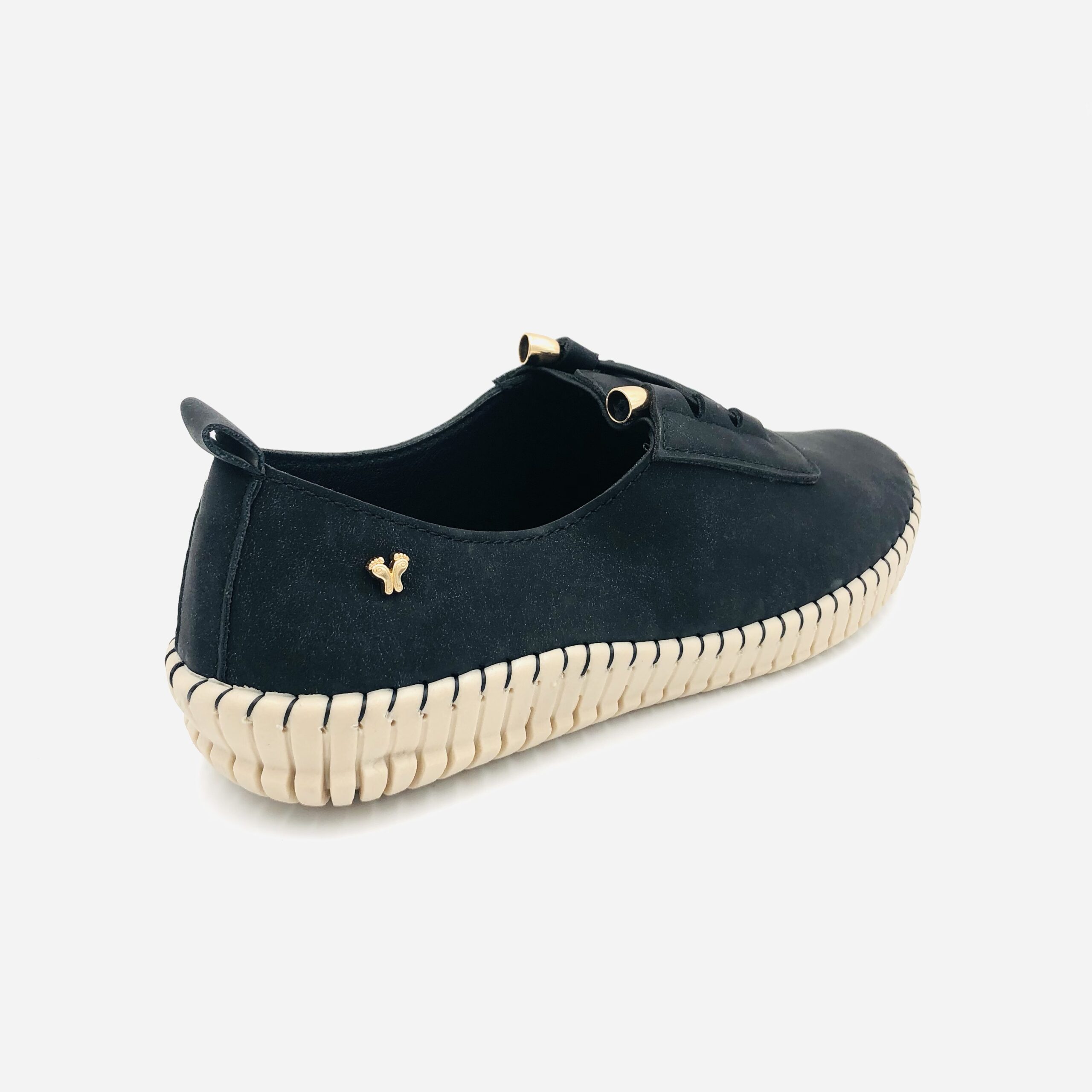 Butterfly Feet Dayna 4 Black Ladies Comfort Pump - Shoe World