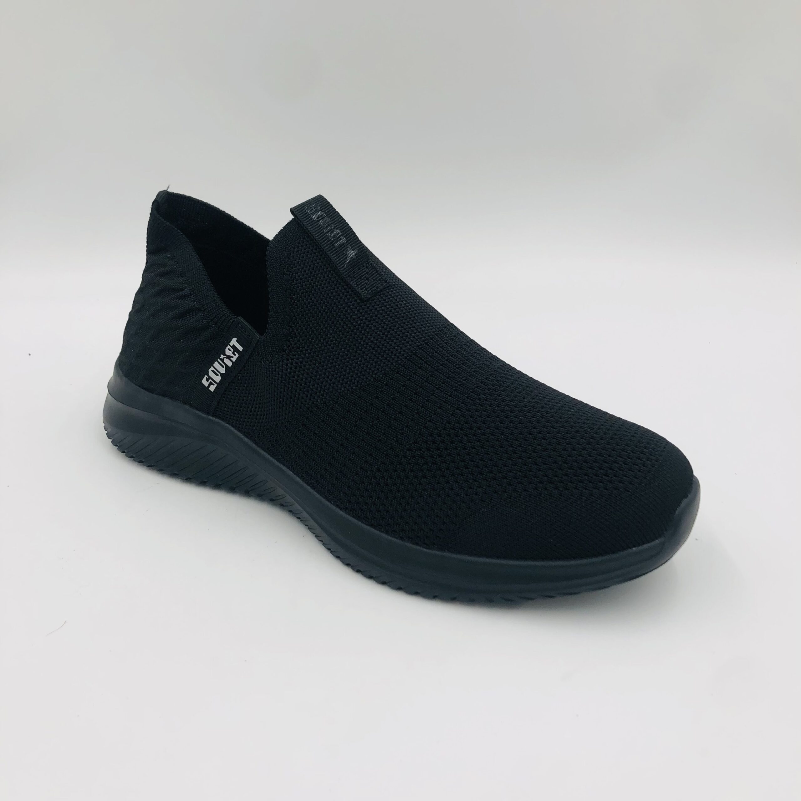 Soviet Mens Zeta Black Slip-On Sneaker - Shoe World