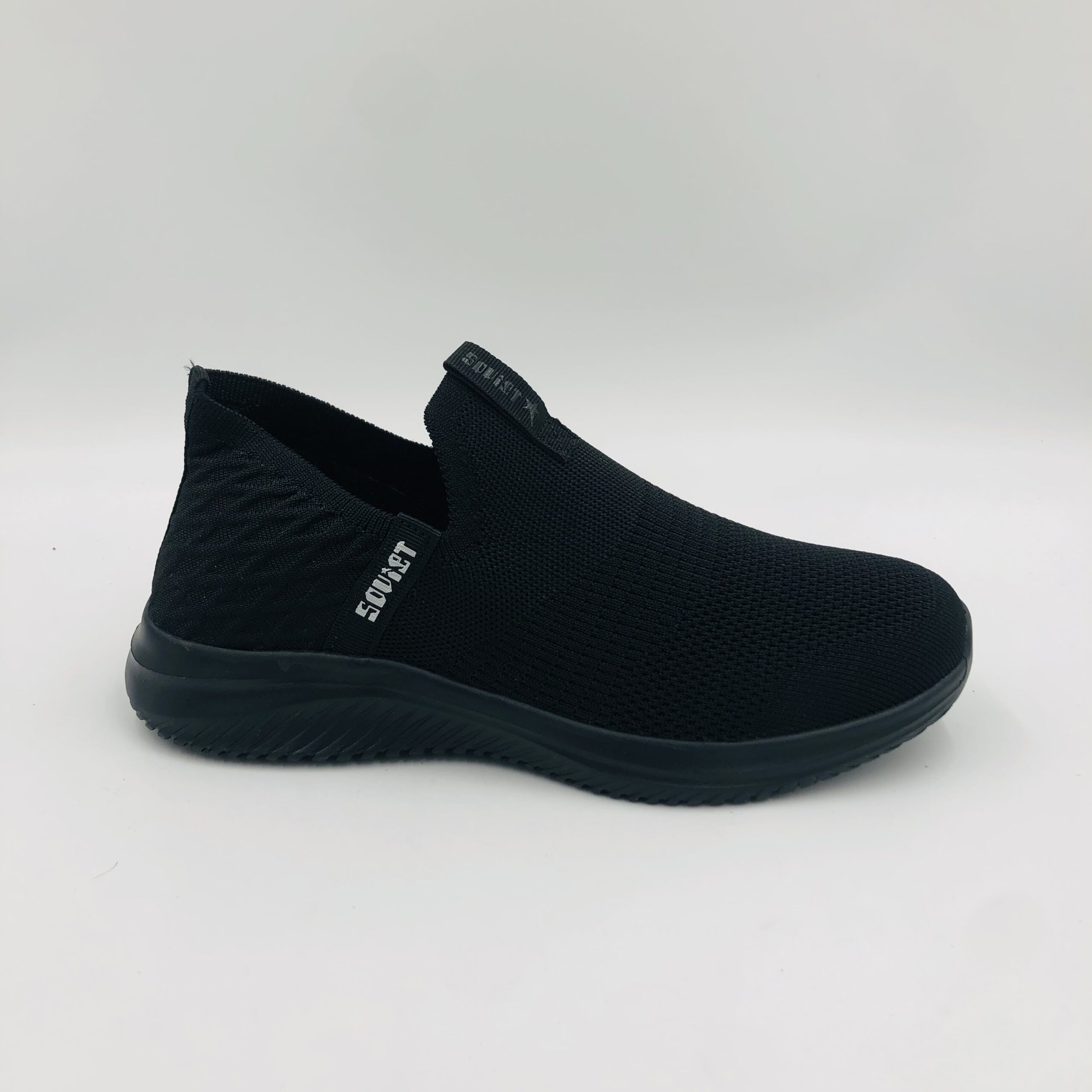 Soviet Mens Zeta Black Slip-On Sneaker - Shoe World