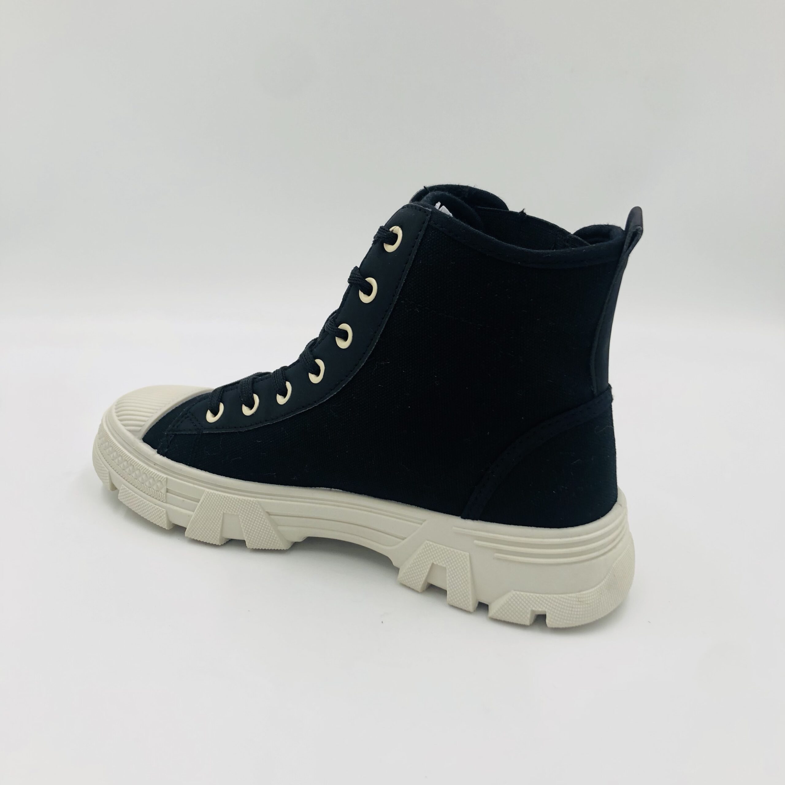 Soviet Ladies Raptor Black/Cream Boot - Shoe World