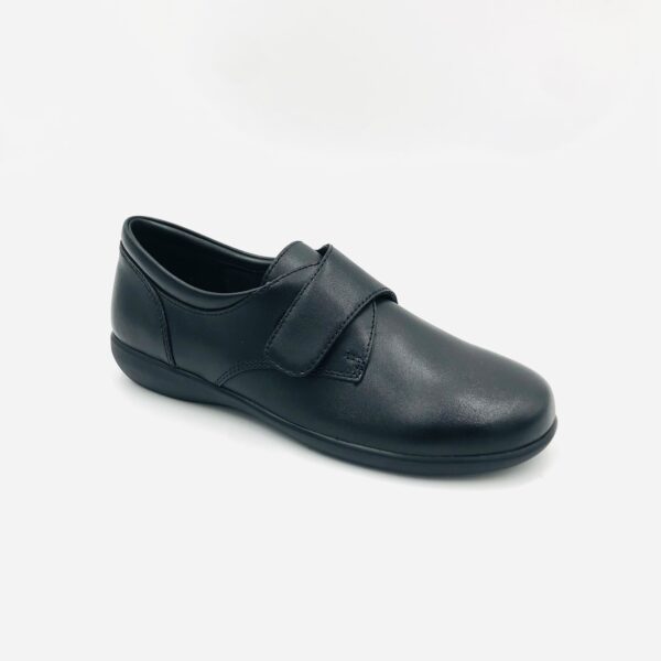 Green Cross 52423 Black Velkcro Ladies Walker - Shoe World