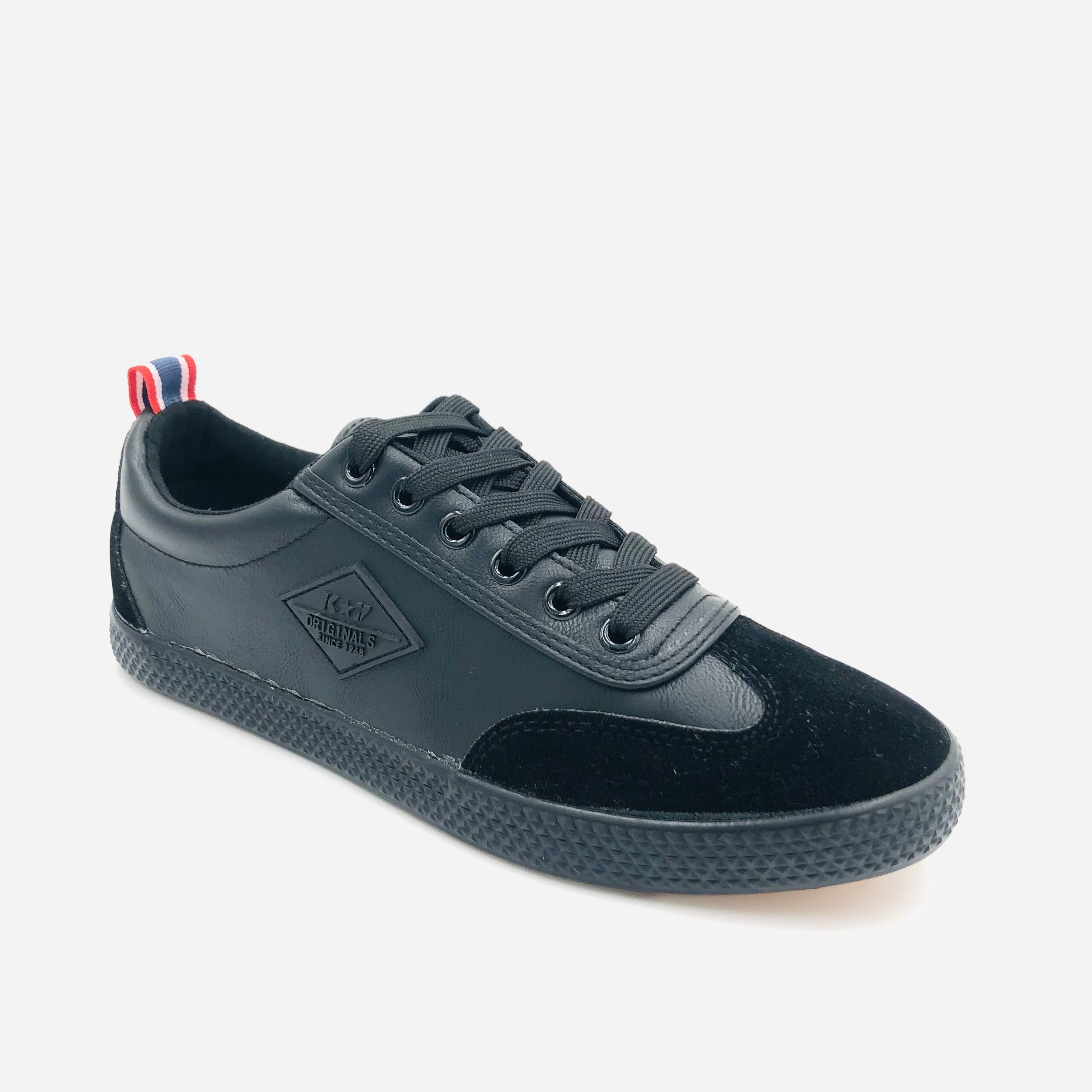 Klevas Le Mans Black Mens Lace Up Sneaker - Shoe World