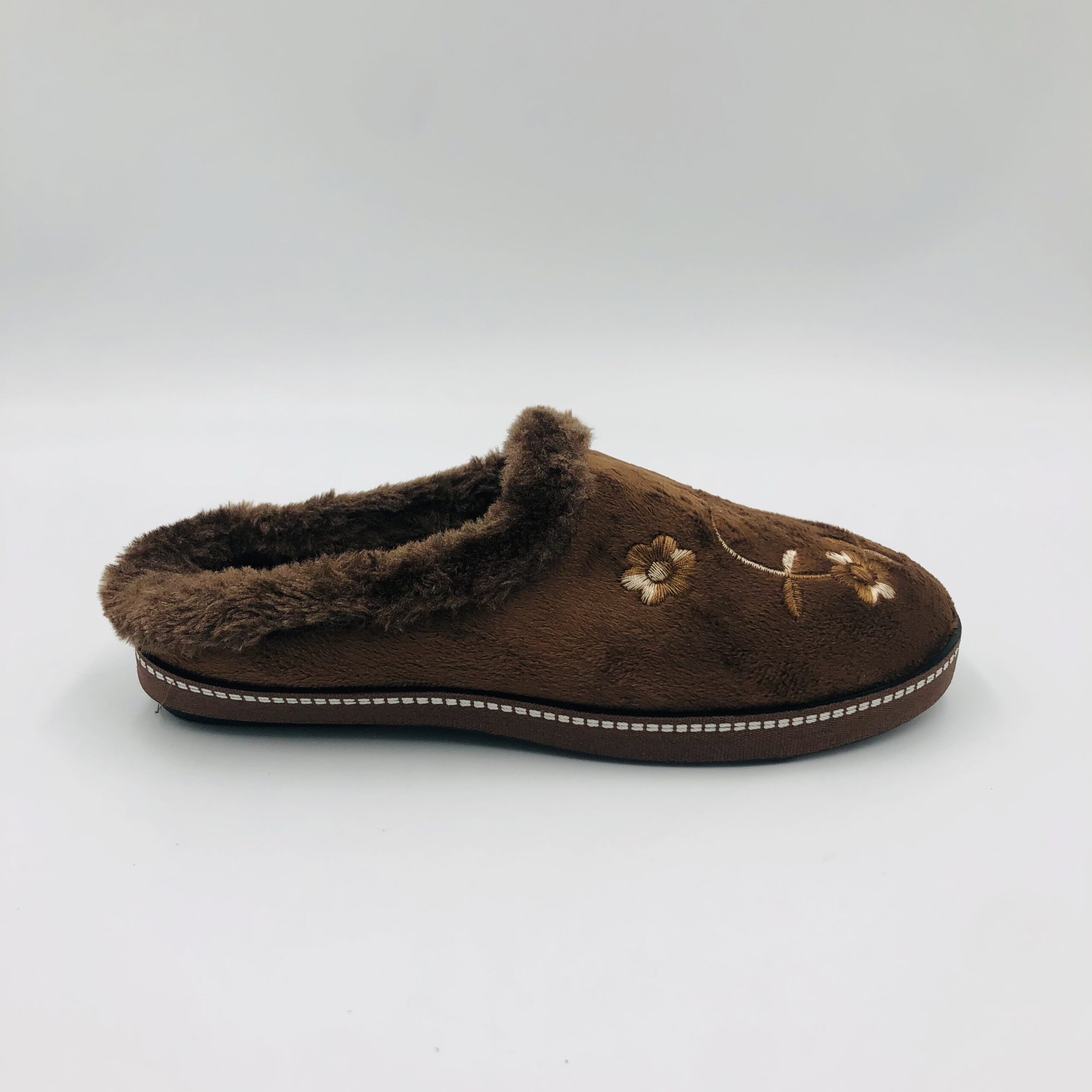 Sotto Brown Basic Ladies Slipper - Shoe World
