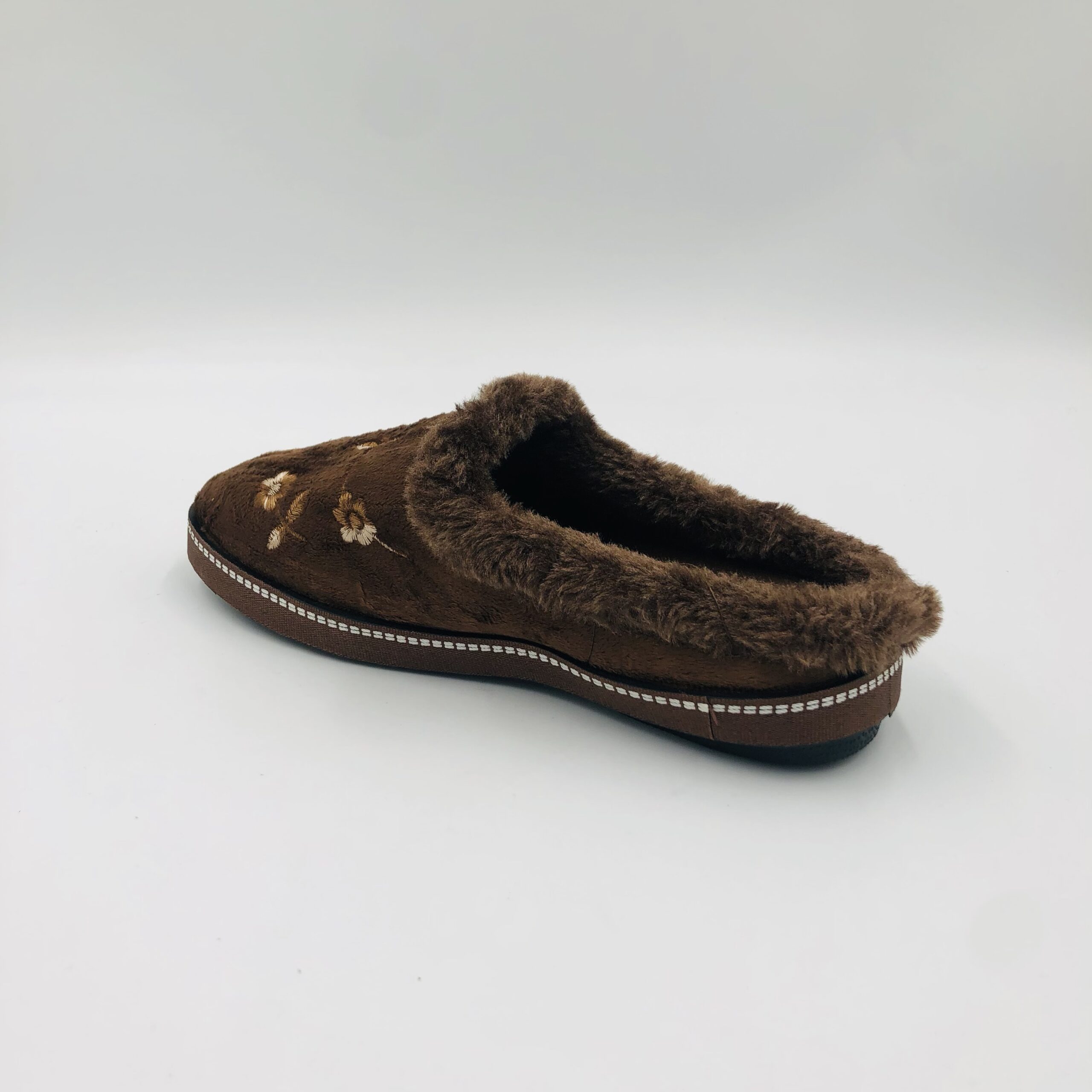 Sotto Brown Basic Ladies Slipper - Shoe World