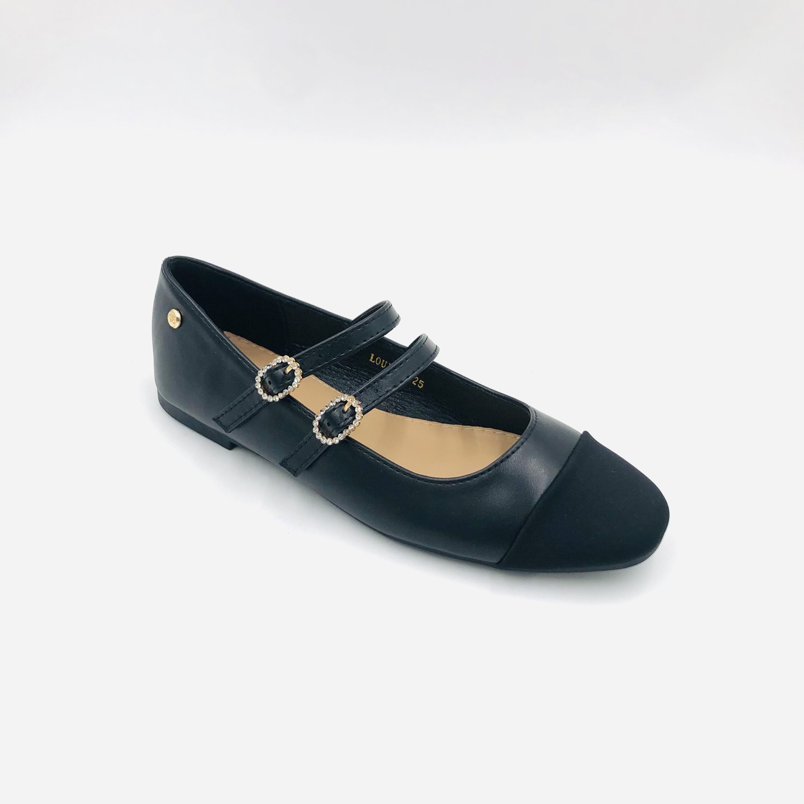 Miss Black Louisa 1 Black Ladies Pump - Shoe World