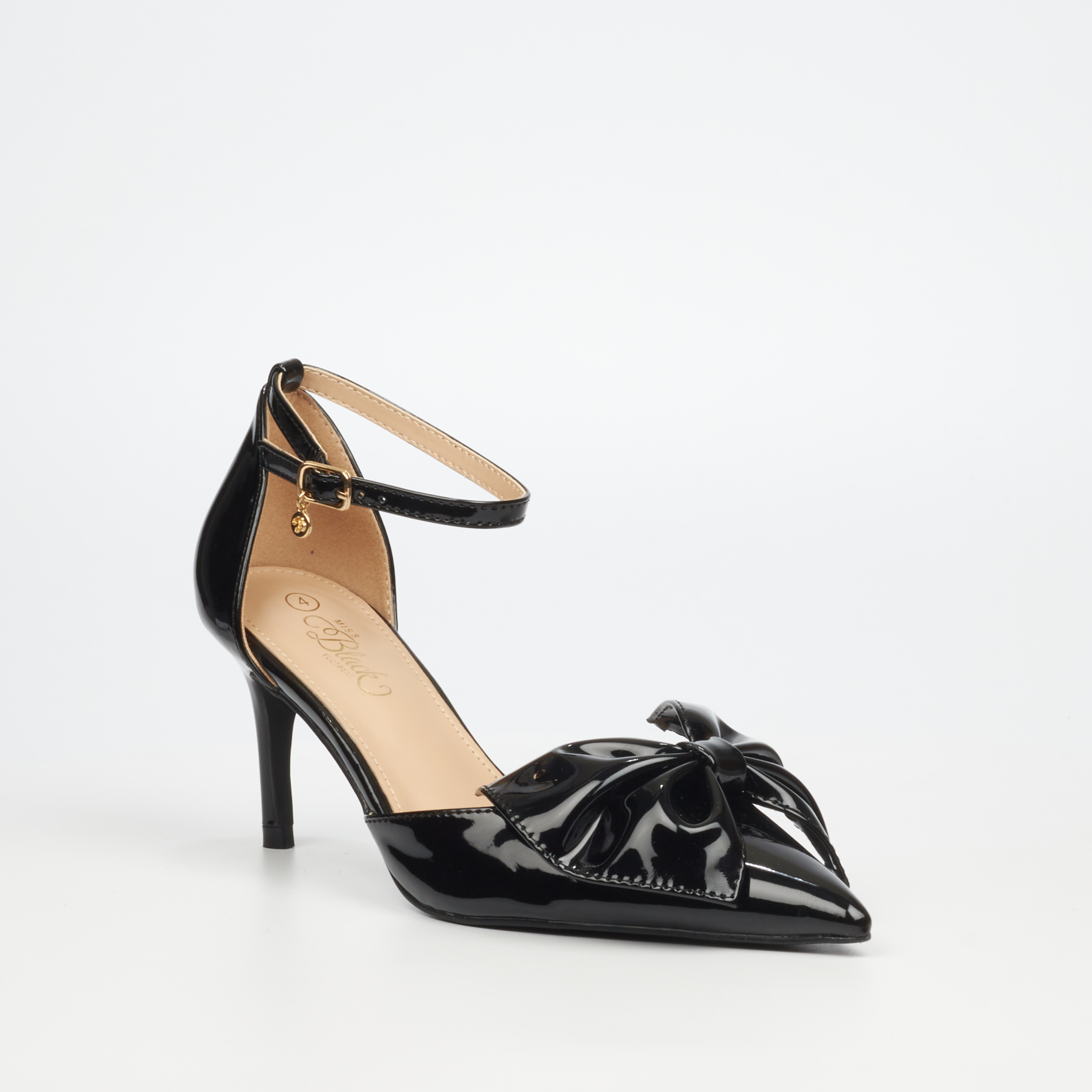 Miss Black Nola 2 Ladies Heel - Shoe World