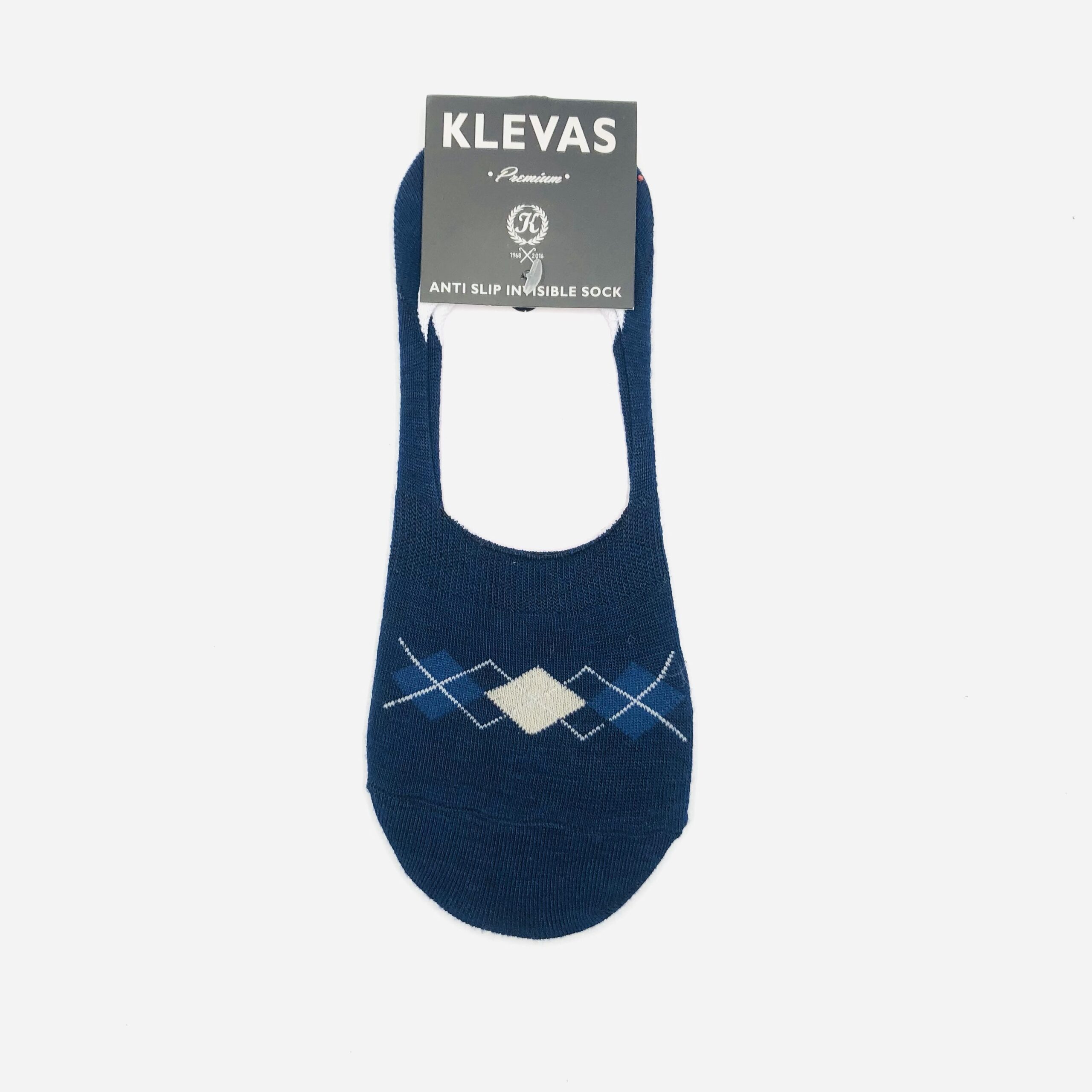 Klevas Ss03 Hidden Socks Navy - Shoe World